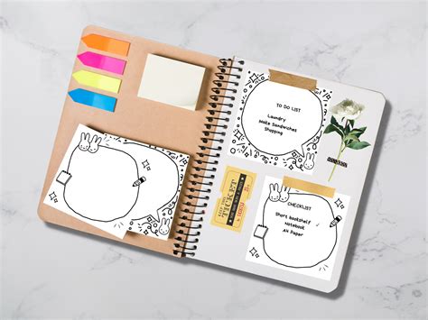 Printable Memo Pad Printable Memo Sheets Digital Download Journal Sheet Planner Notes