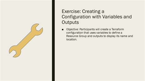 Variables And Outputs