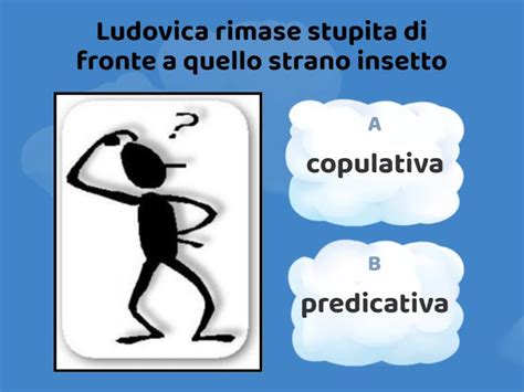 Frasi Copulative O Predicative Quiz