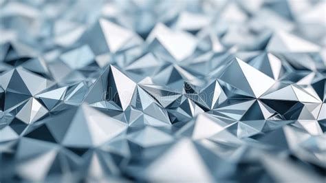 A Closeup Of Intricate Metallic Surfaces Reflecting Light And Creating Stunning Patterns Stock