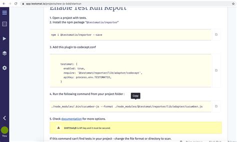 Reporter Instructions Wrong For Codeceptjs Bdd Project · Issue 88 · Testomatioapp · Github