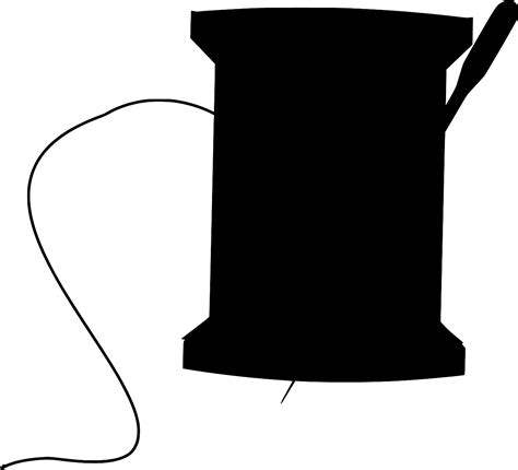 Svg 바늘 재봉 재단사 실 무료 Svg 이미지 및 아이콘 Svg Silh