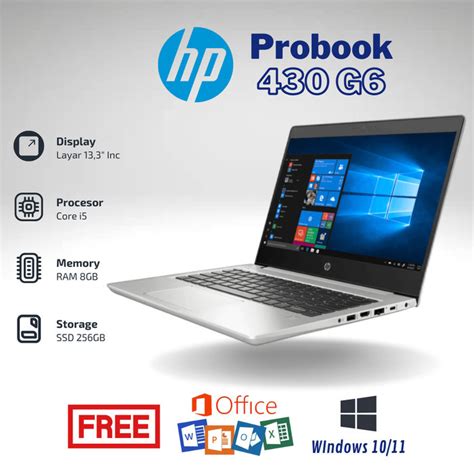 Jual Laptop Hp Probook Intel Core I Ram Gb Ssd Gb Second Berkualitas Gb Shopee