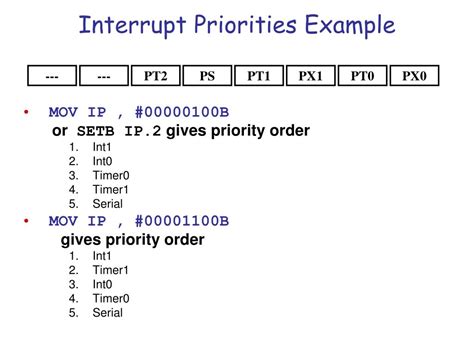 Ppt 8051 Interrupts Powerpoint Presentation Free Download Id3765961