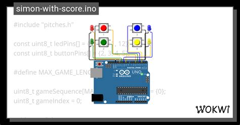 Simon O Wokwi Esp32 Stm32 Arduino Simulator