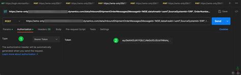 postman configuration and integration example scenario