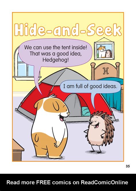 Read Online Hello Hedgehog Comic Issue 2