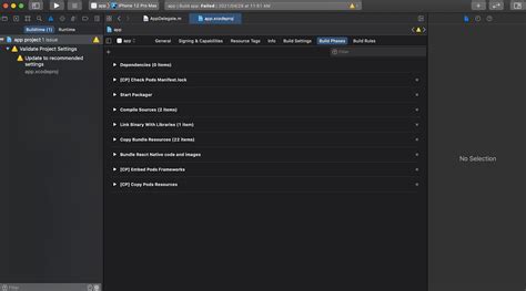 React Native Build Failed On Run Ios 해결 방법 By Seungjin Yoo Medium