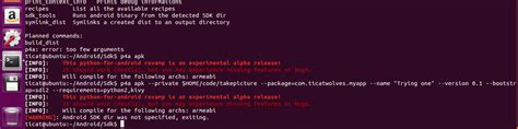 android how to compile kivy and python files to apk stack overflow
