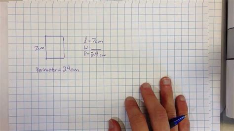 Using Equations To Find The Length Or Width Of A Rectangle When Given