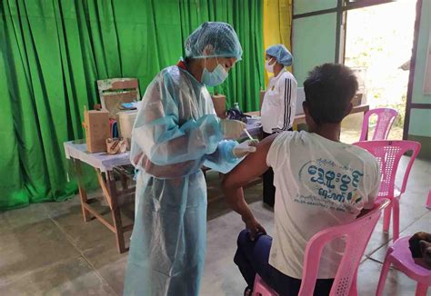 နွားထိုးကြီးမြို့နယ်တွင် အသက် ၁၈ နှစ်အထက် ပြည်သူများအား ပဉ္စမအသုတ် ဒုတိယအကြိမ် ကိုဗစ် ၁၉ရောဂ