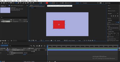 Shape Layers In After Effects Steps For Adding Creating Shape Layers