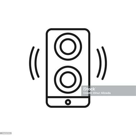 오디오 시끄러운 스피커 사운드 박스 음성 인식 아이콘이 있는 스마트 스피커 완벽한 모바일 및 웹 개념을 위한 무선 스피커 아이콘입니다 0명에 대한 스톡 벡터 아트 및 기타