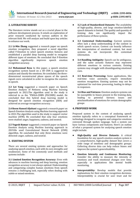Analysing Speech Emotion Using Neural Network Algorithm Pdf