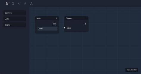 Conveyor Nodes Codesandbox