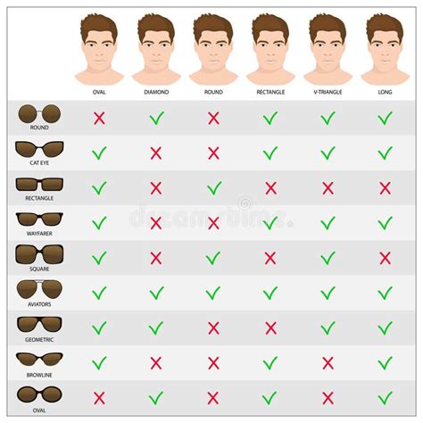 Man Sunglasses Shapes 3 Illustration About Avatar Diamond Accessory