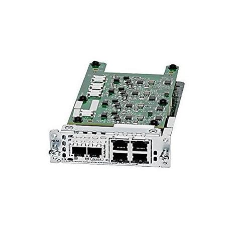 Cisco Network Interface Module 2 Port Fxsfxs Edid And 4 Port Fxo