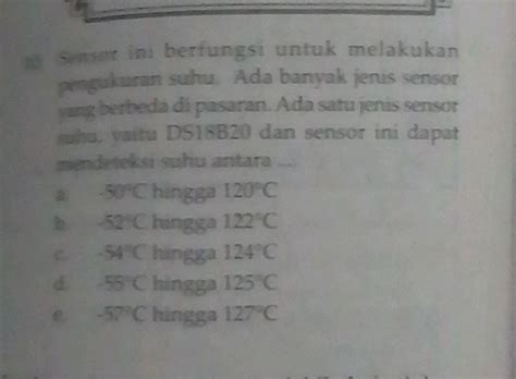 Sensor Ini Berfungsi Untuk Melakukan Studyx