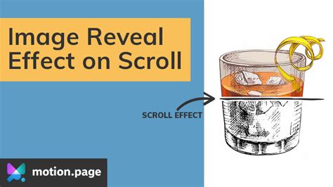 Image Reveal Effect On Scroll Motionpage Wicky Design