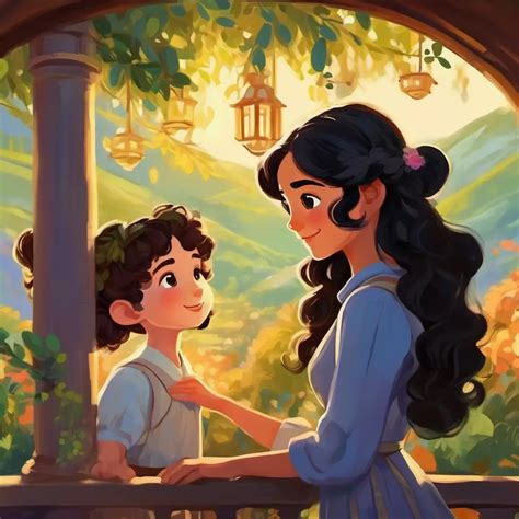 Bedtime Story The Curly Haired Love Story