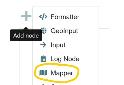 Mapper Node ActiveG Support