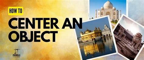 EASY How To Center An Object Or Image Using HTML And CSS Flex IT