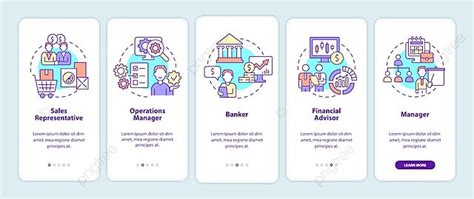 Business Management Careers Onboarding Mobile App Screen Banner Template Download On Pngtree