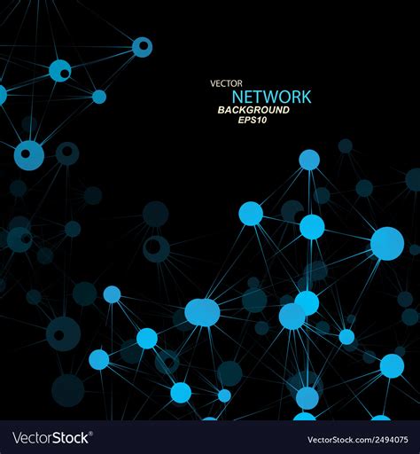 Network Connection And Dna Eps 10 Royalty Free Vector Image