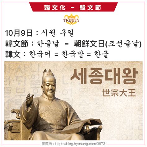 驅勢英日韓 韓文節 한글날 10月9日的韓文節即將到來，讓小編來介紹一下韓文節的由來！