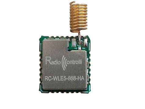 Lora Wireless Module Stm32wle5jc Based With Helical Antenna Rc Wle5 868