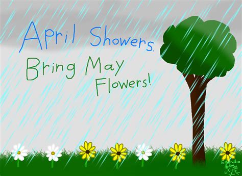 April Showers Bring May Flowers By Emeraldia The Kitty On Deviantart