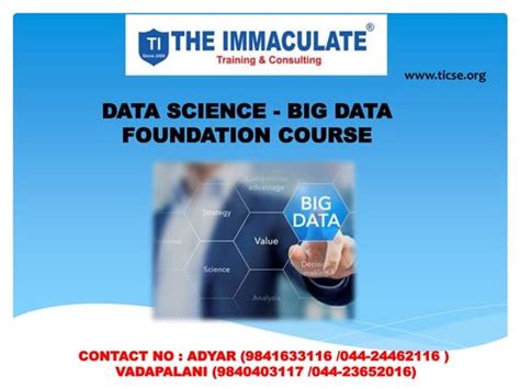 Data Science Foundation Course Ppt
