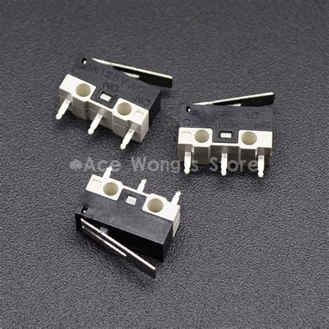 Pcs Limit Switch Push Button Switch A V AC Mouse Switch Pins Micro Switch Switch Micro