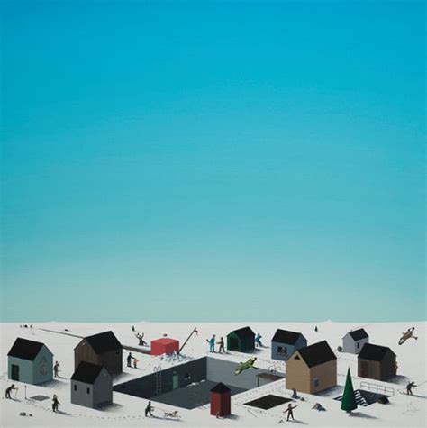 Lars Daniel Rehn Design Crush Architecture Drawings Winter Landscape Illustration