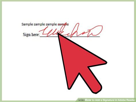 How To Add A Signature In Adobe Reader Steps With Pictures