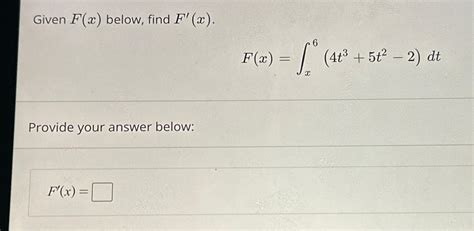 solved given f x ﻿below find