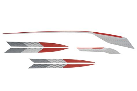 Body Decal Package In Red 84904378 Cadillac Accessories