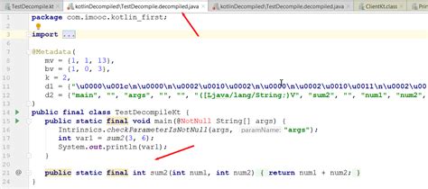 Idea中查看kotlin代码反编译对应的java代码 Strongmore 博客园