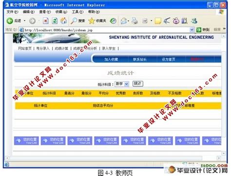 考试成绩分析系统的设计与实现 jsp myeclips sql2000 javaweb 毕业设计论文网