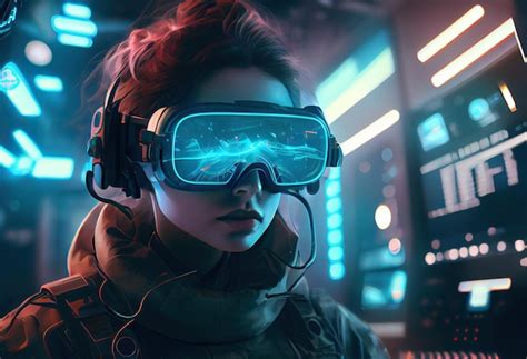 Premium Photo Young Woman Drone Operator And The Future Of The