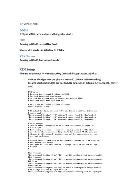 Openvpn Bridged Server Setup On Xen Download Free Pdf Data Transmission Computer Network