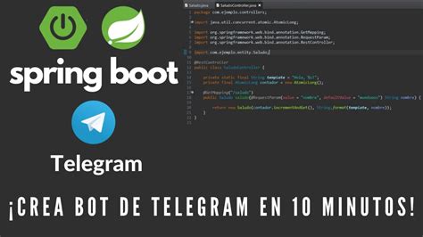 Telegram Bot Spring Boot Código Telegram Bot Java Spring Parte 3