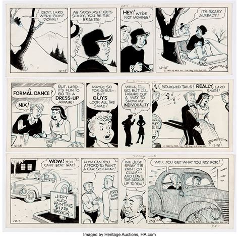 Merrill Blosser Freckles And His Friends Daily Comic Strip Original Lot 19888 Heritage Auctions