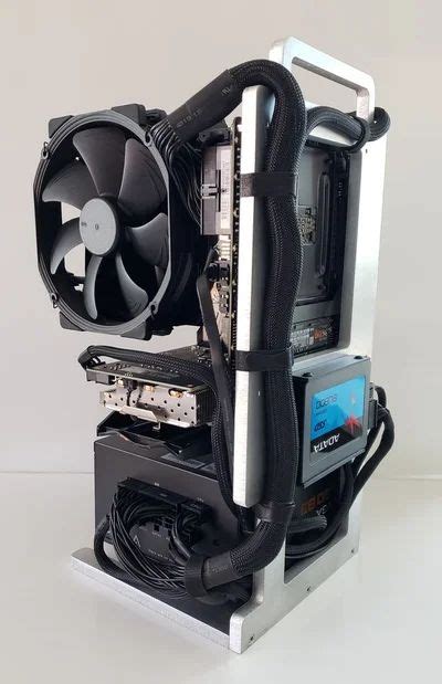 open frame mini itx pc mini itx custom computer case open frame