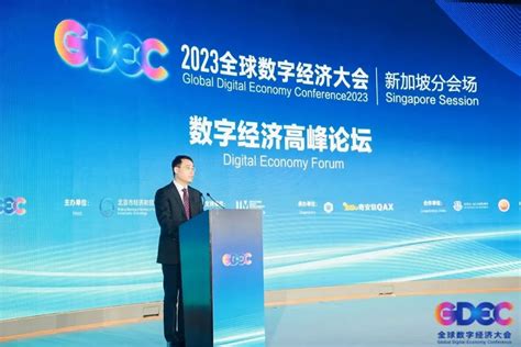 2023全球数字经济大会新加坡分会场数字经济高峰论坛成功举办 会议 C114 通信网