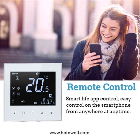 Touch Screen Programmable Best WiFi Smart Thermostat For Home