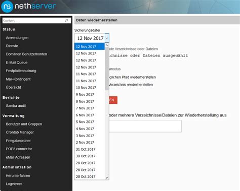 Delete Backup Catalog Support Nethserver Community