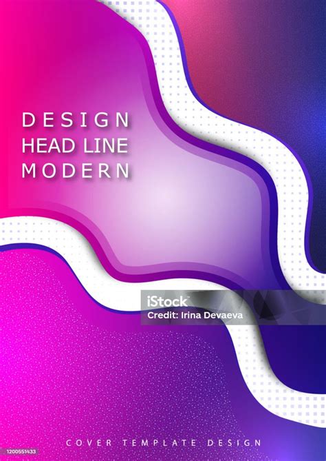 현대 기하학적 파형 패턴 배경 하프 톤 동적 모양 작은 입자 생생한 색상 커버 디자인 포스터 전단지 책 디자인 0명에 대한 스톡