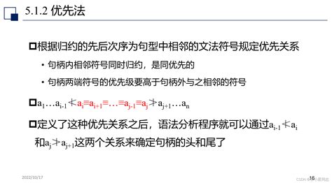 编译原理5 自底向上语法分析 编译原理 a b什么意思 csdn博客