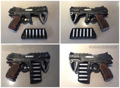 Nerf Modding Tutorial Paint Effects And Different Finishes Board Game Gran Nerfenstein